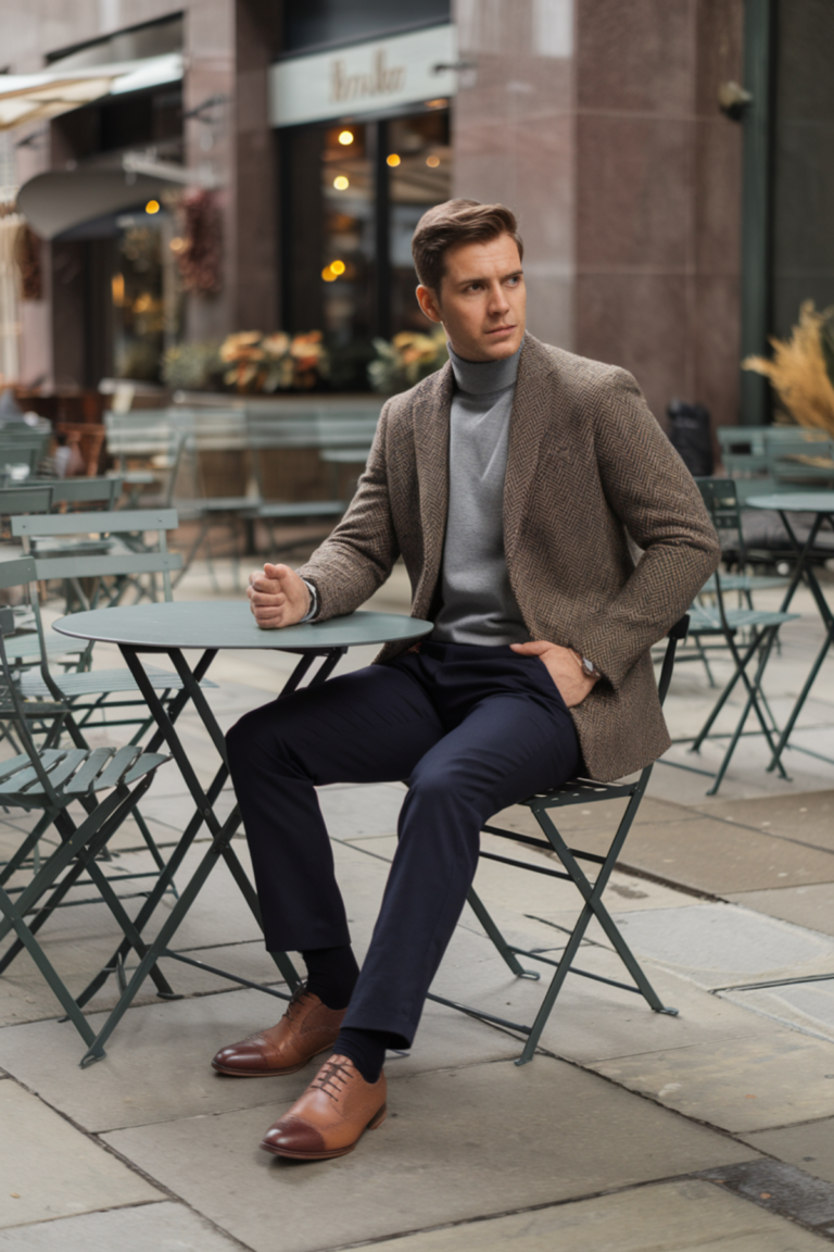 Men's winter smart casual outfit ideas for 2025 - The Considered Man